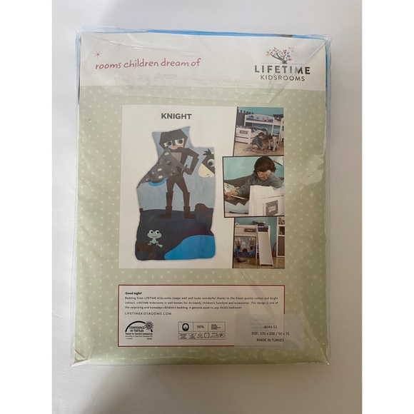 Lifetime Kidsrooms | Bedding | Lifetime Kidsrooms Knight Duvet Cover ...